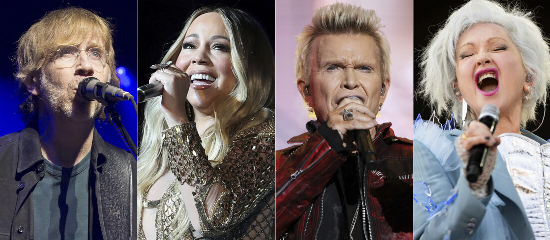 Mariah Carey, Chubby Checker, Cyndi Lauper, OutKast and Phish get Rock Hall nominations | News ...